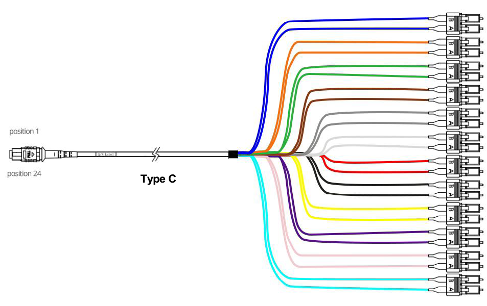MPO/MTP Breakout Optical Patch Cord_Brellet Telecom - FTTx FTTH Fiber Optic Solutions and ...